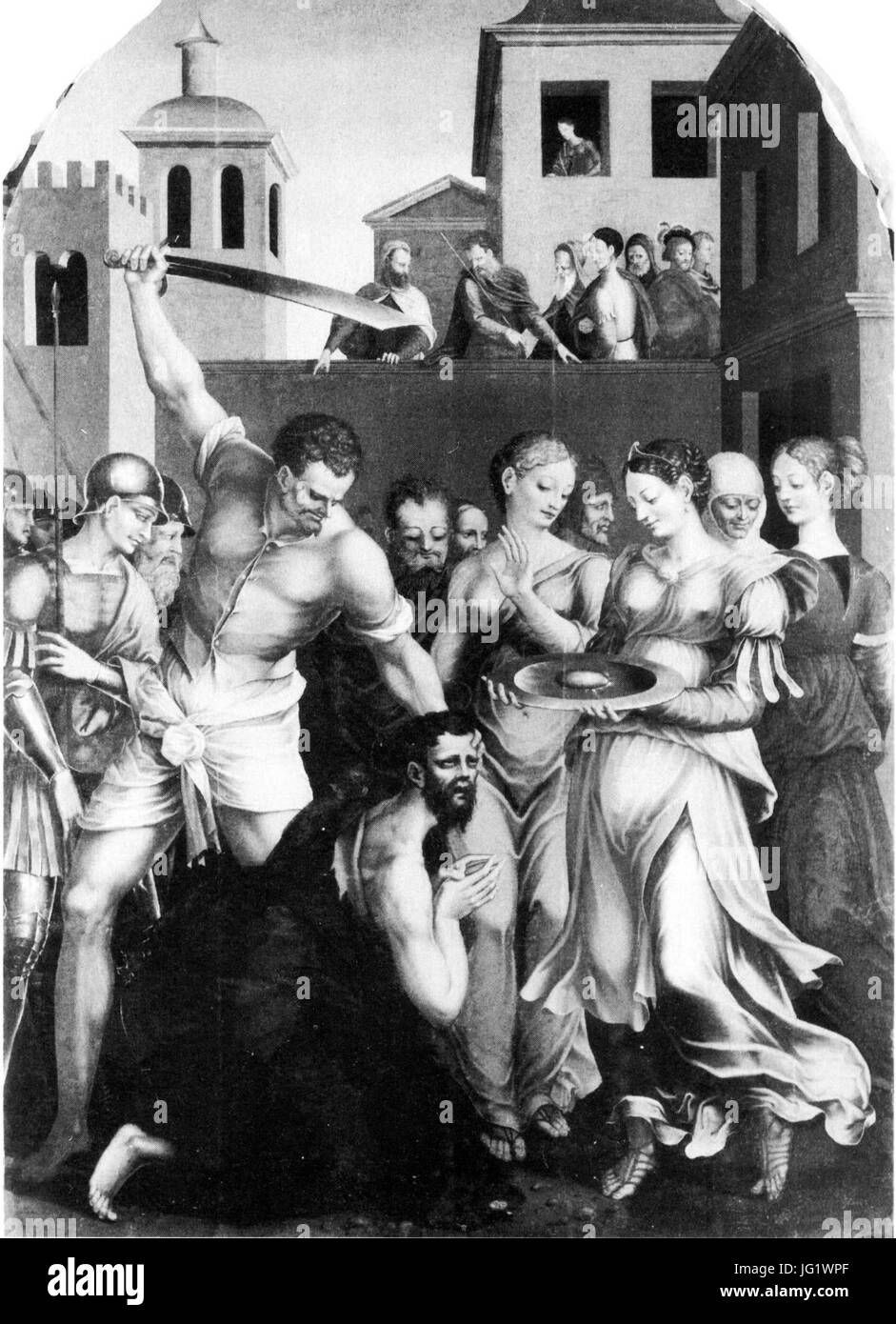 Degollación de Juan Bautista - Jerónimo Cósida Stock Photo - Alamy