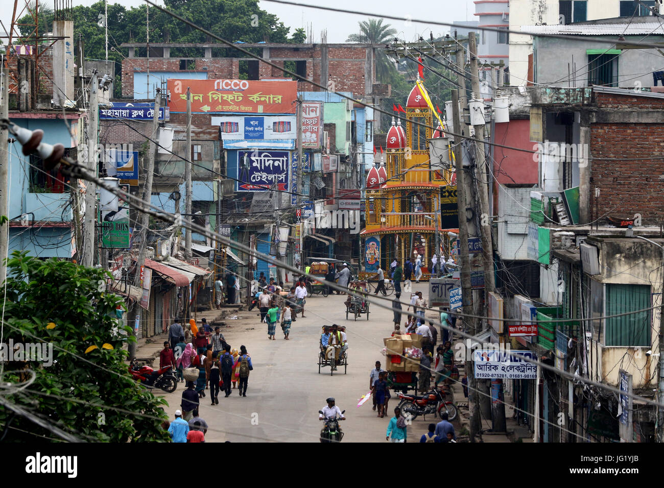 Jagannath rath yatra, Dhamrai, Bangladesh. Dhamrai Roth is about 400 ...