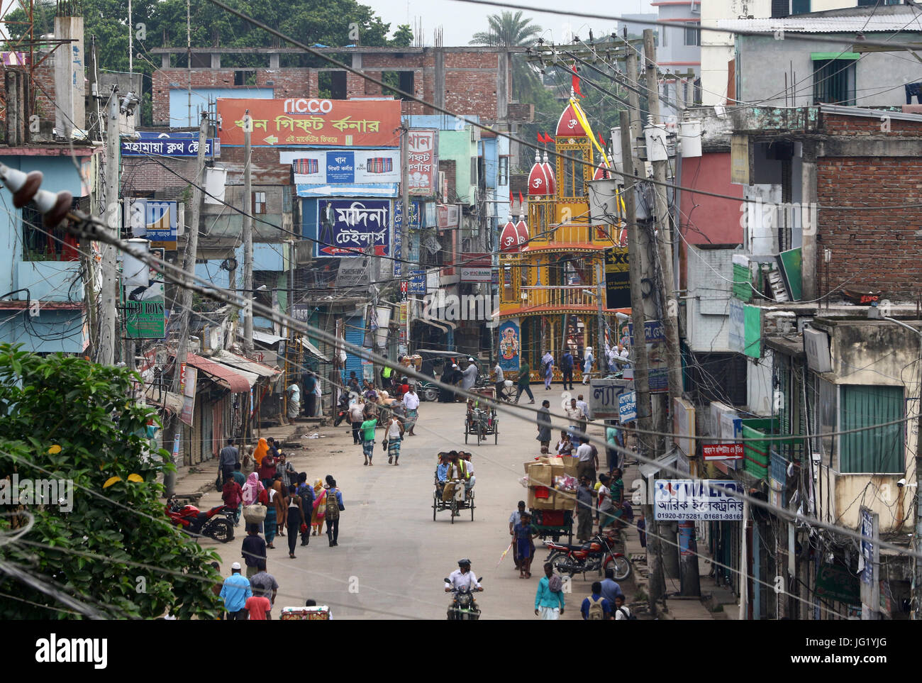 Jagannath rath yatra, Dhamrai, Bangladesh. Dhamrai Roth is about 400 years old tradition living ...