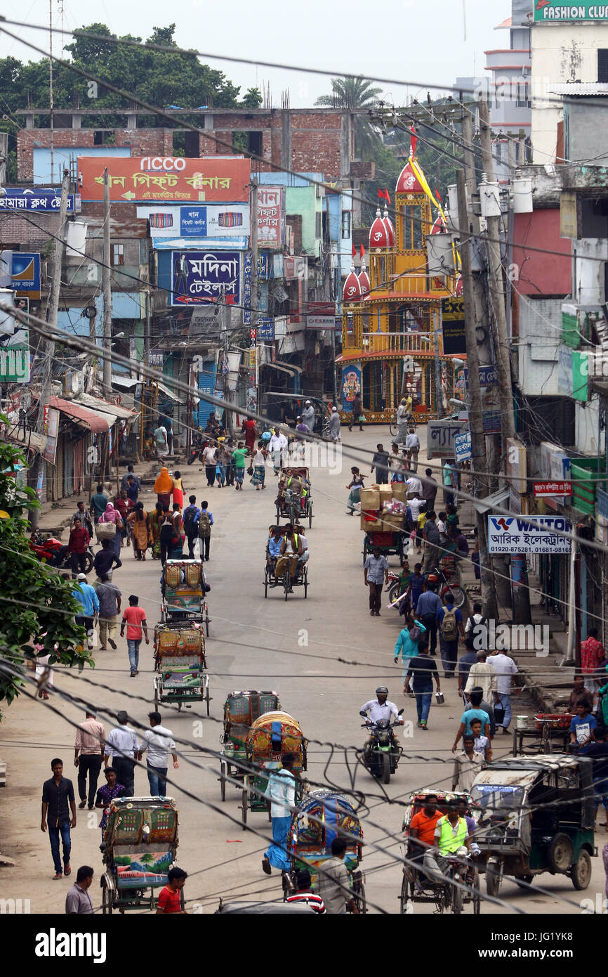 Jagannath rath yatra, Dhamrai, Bangladesh. Dhamrai Roth is about 400 ...