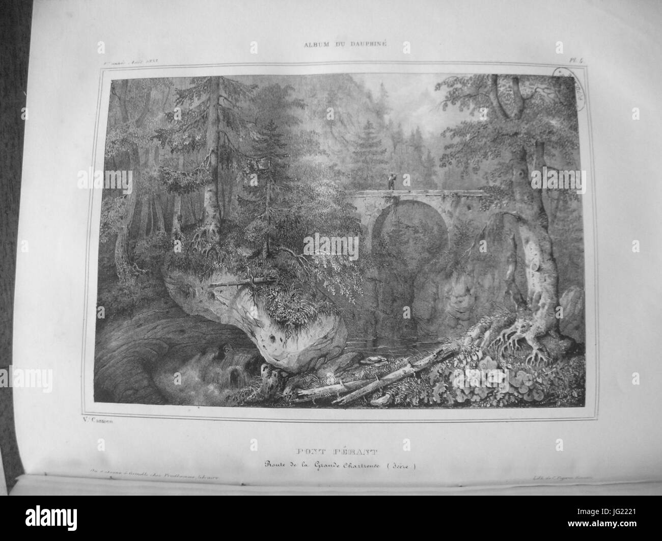 Im04 Album dauphiné T1 Pont Pérant, Route de la Grande-Chartreuse, by ...
