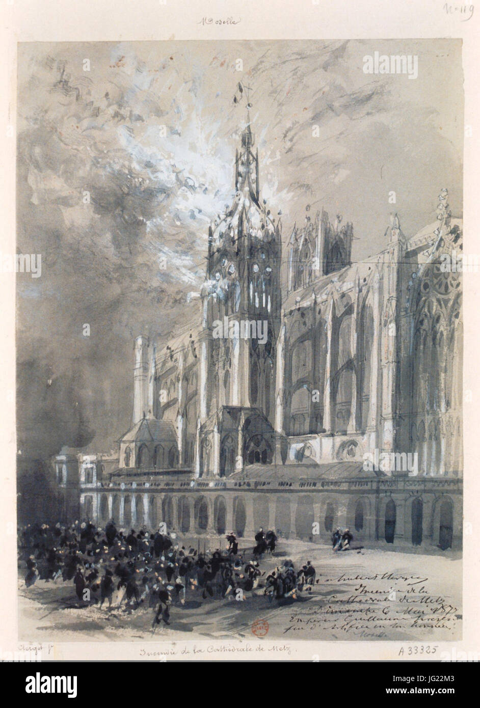 Incendie cathedrale hi-res stock photography and images - Alamy