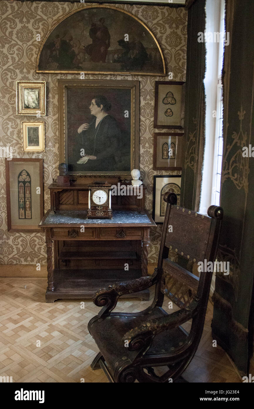 Interior of the house of Miksa Róth-3 Stock Photo - Alamy