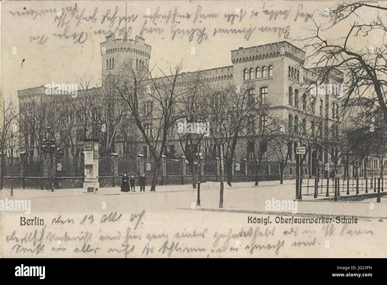 Invalidenstraße 10 1907 Stock Photo - Alamy