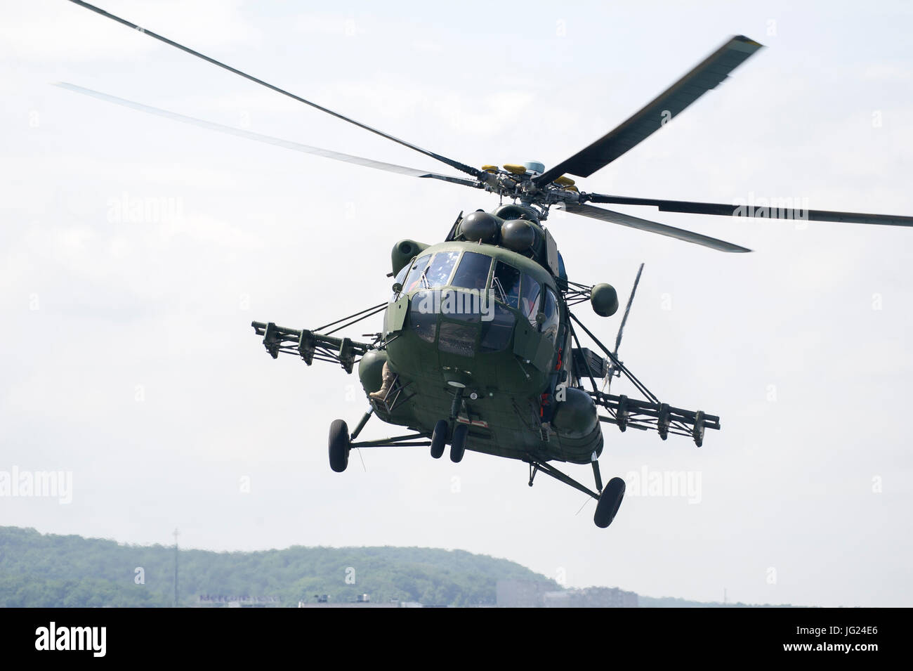 MI 17 helicopter with Polish naval special forces soldiers, Jednostka ...