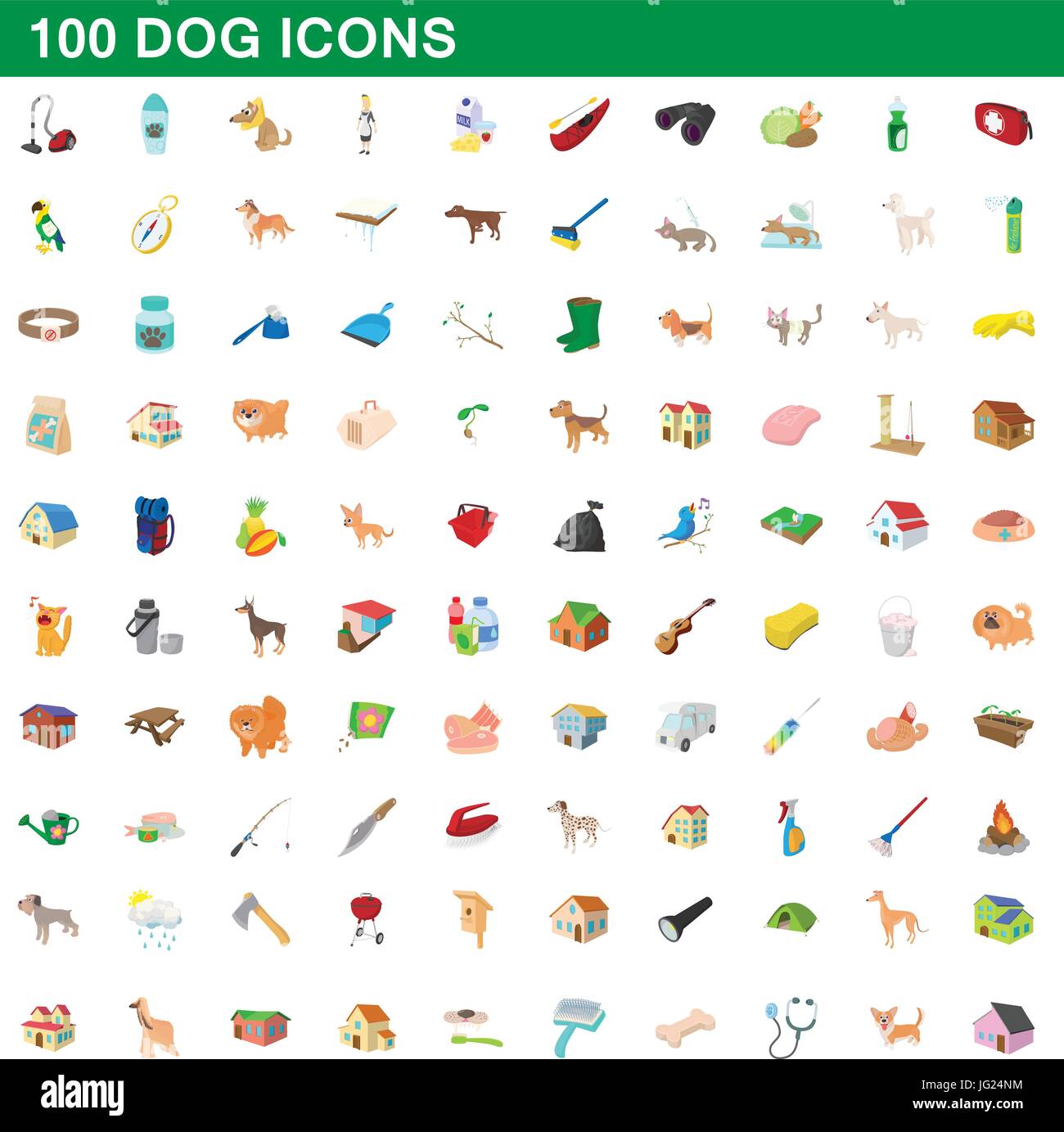100 farm animal icons hi-res stock photography and images - Alamy