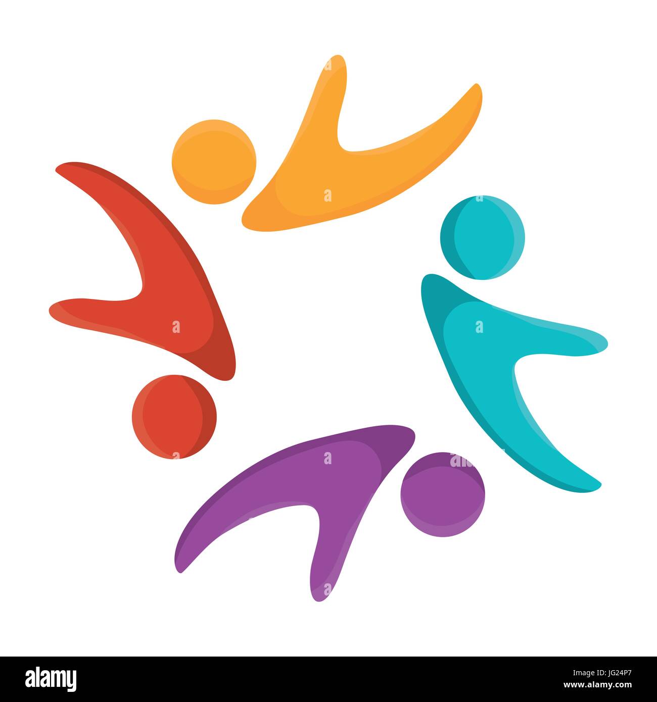 Abstract human figures design Stock Vector Image & Art - Alamy
