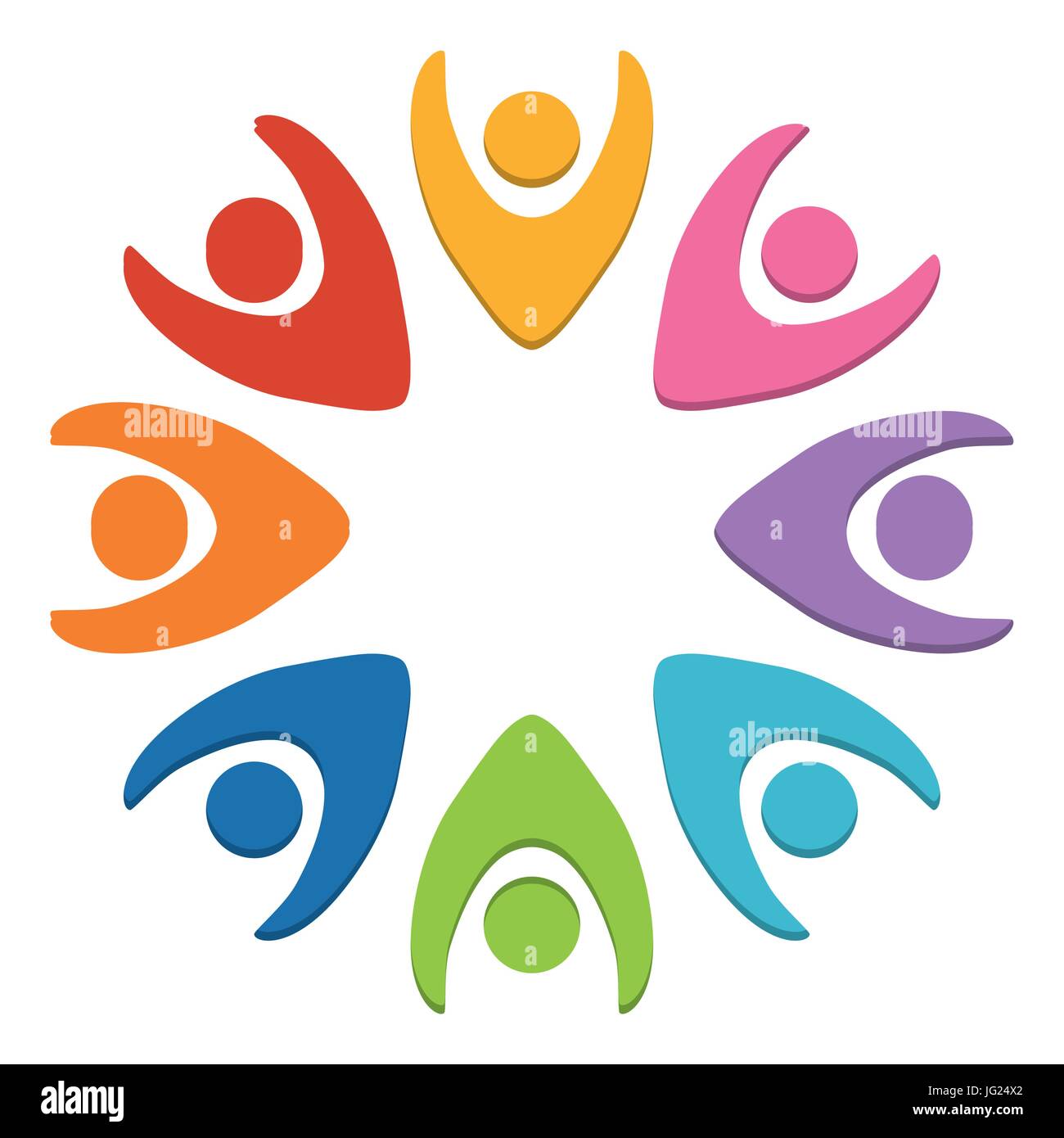 Abstract human figures design Stock Vector Image & Art - Alamy