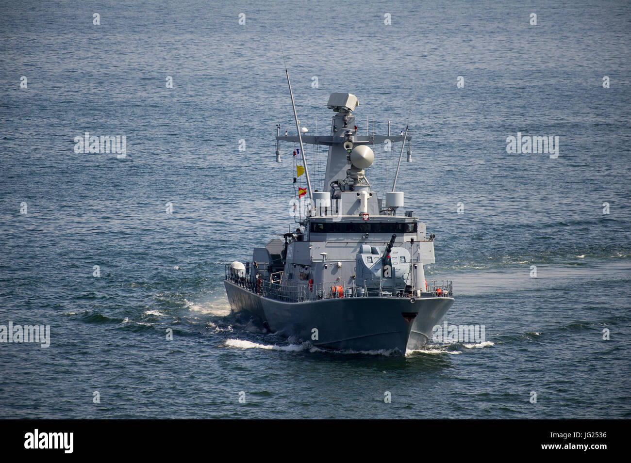 A Polish an Orkan class fast attack craft ORP Grom in Gdynia, Poland ...