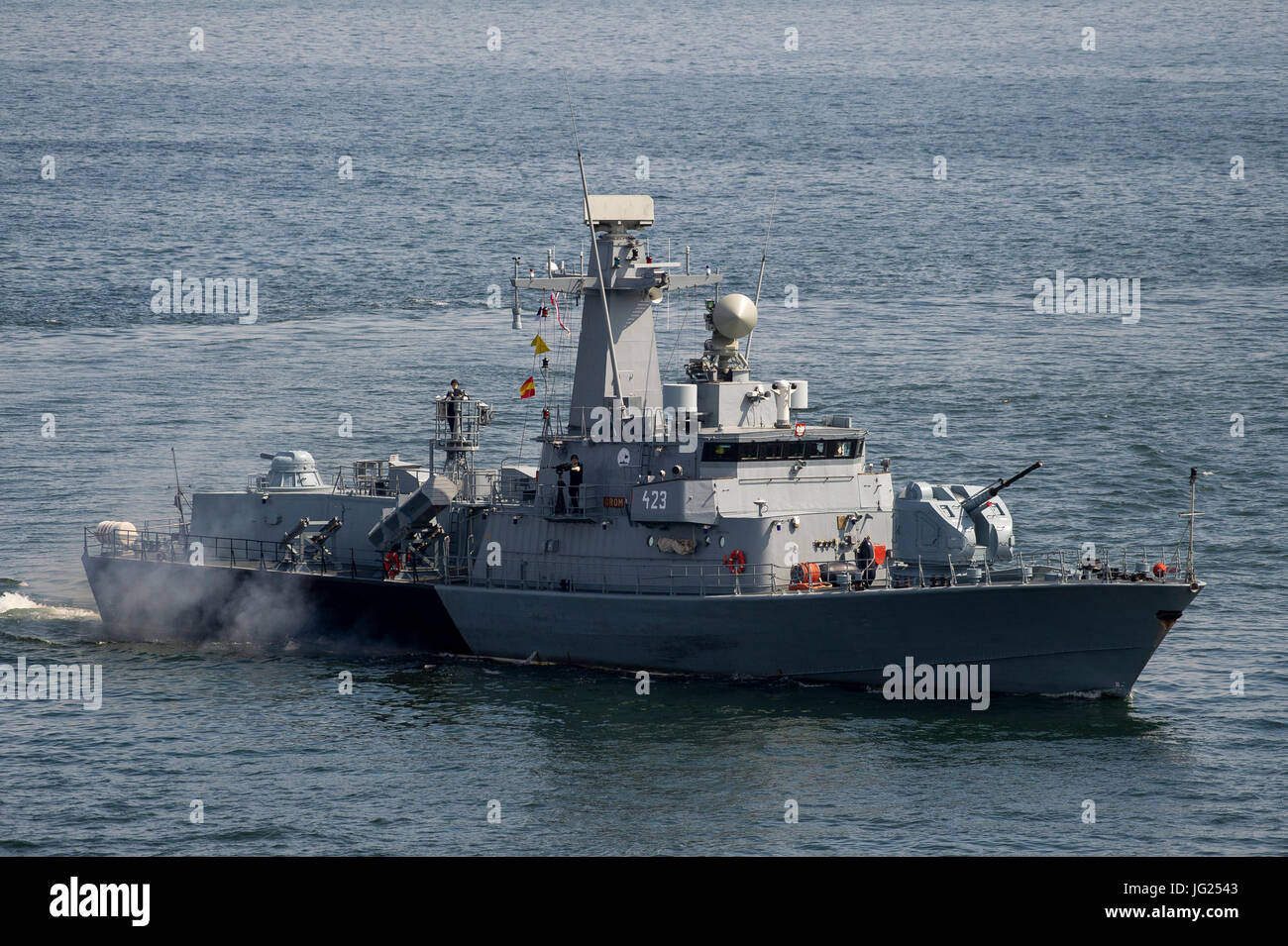 A Polish an Orkan class fast attack craft ORP Grom in Gdynia, Poland ...