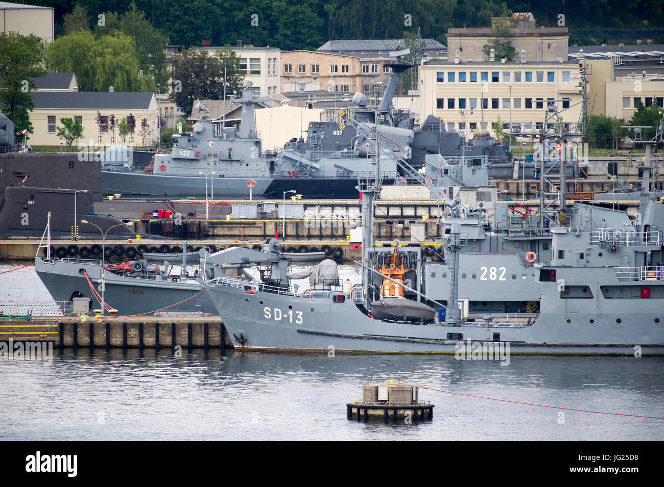 Polish naval base hi-res stock photography and images - Alamy