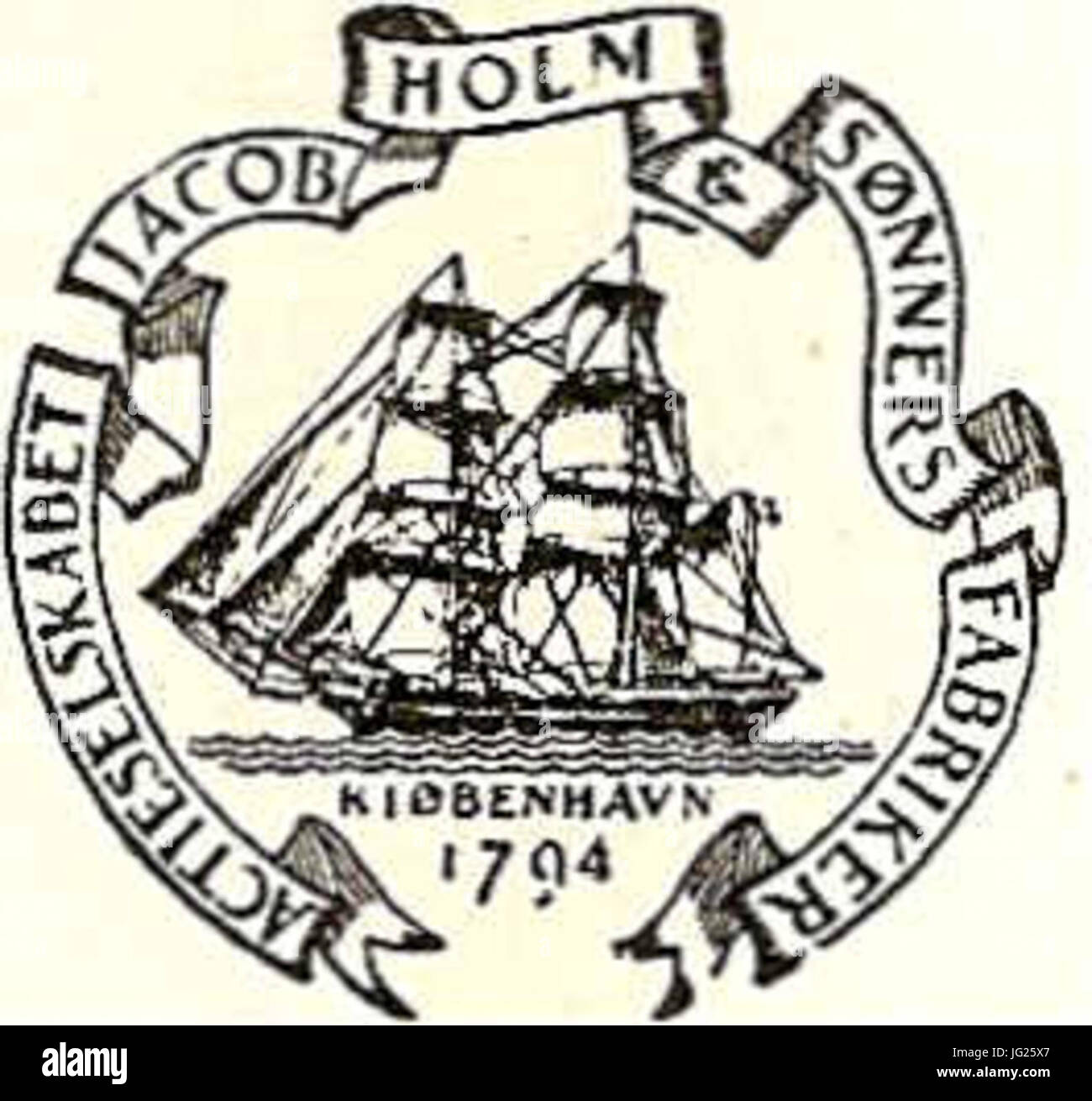 Jacob Holm og Sønner Stock Photo - Alamy