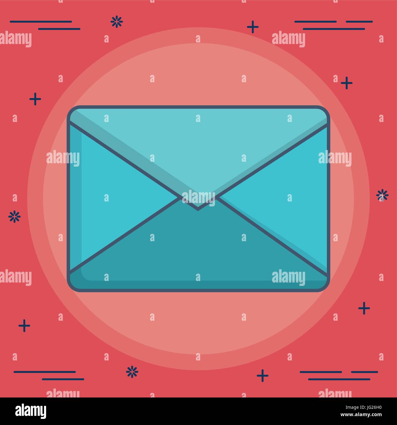 envelope icon image Stock Vector Image & Art - Alamy