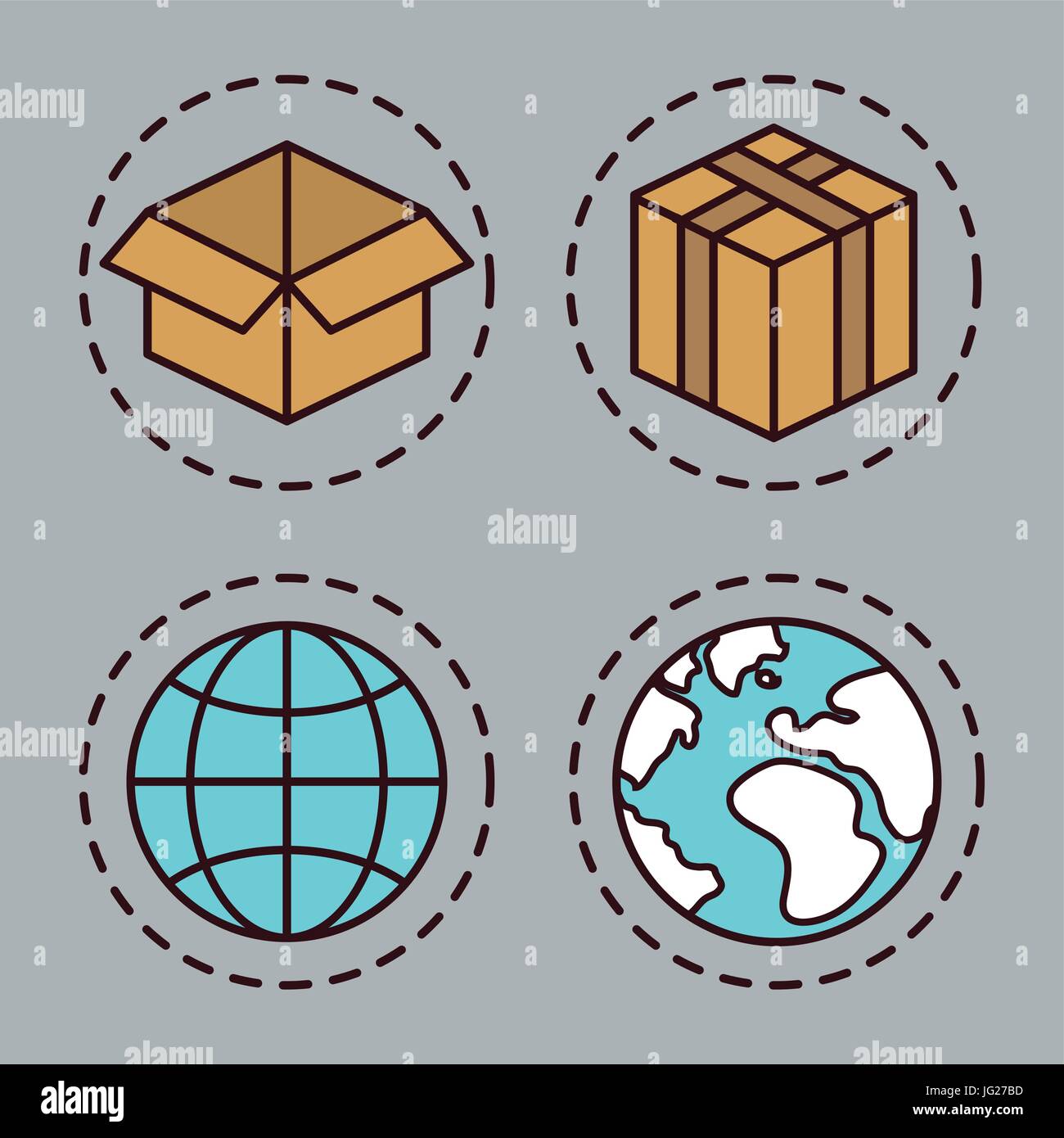 delivery and shipping design Stock Vector Image & Art - Alamy