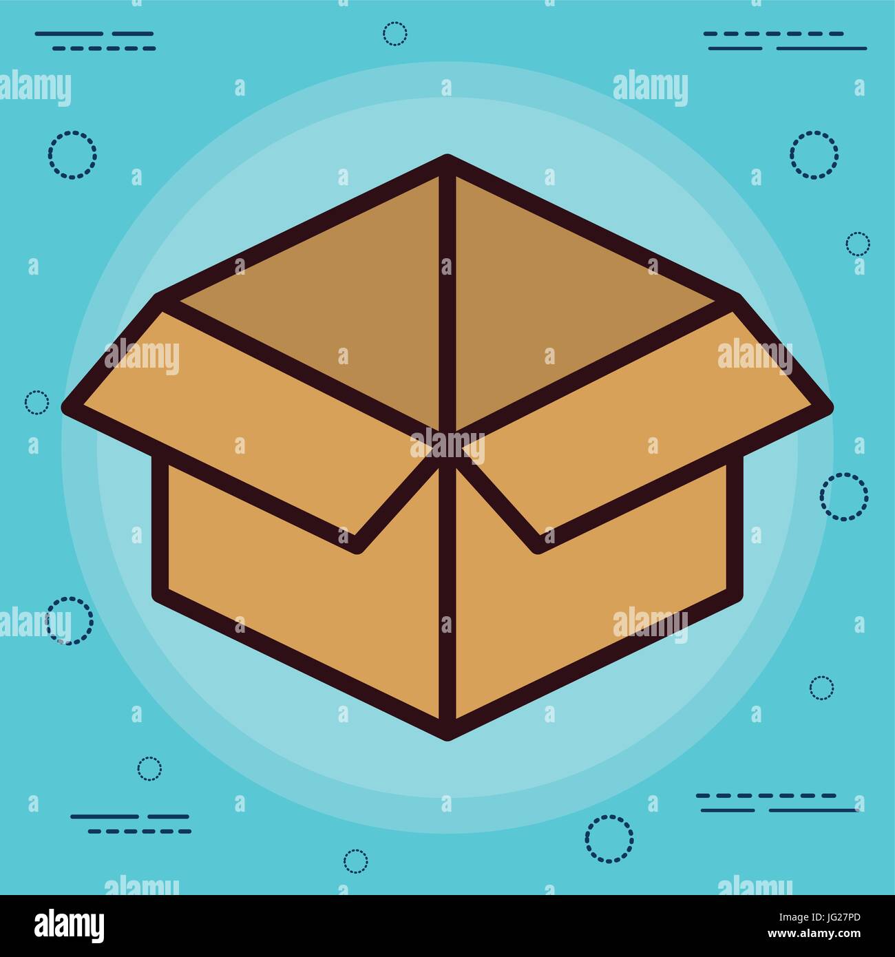 carton box icon Stock Vector Image & Art - Alamy