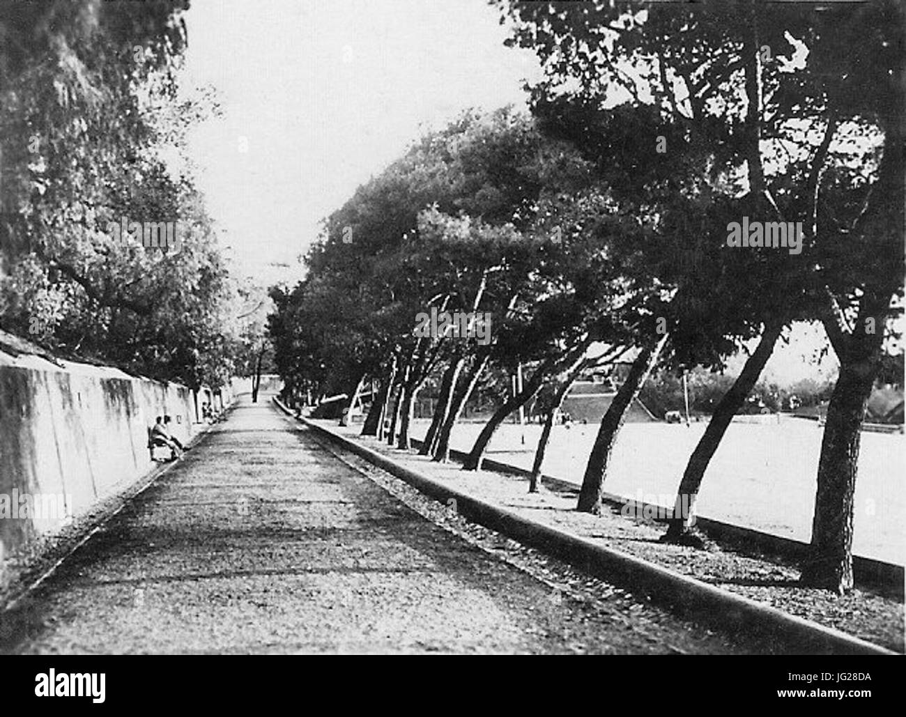 Boulevard location Black and White Stock Photos & Images - Alamy