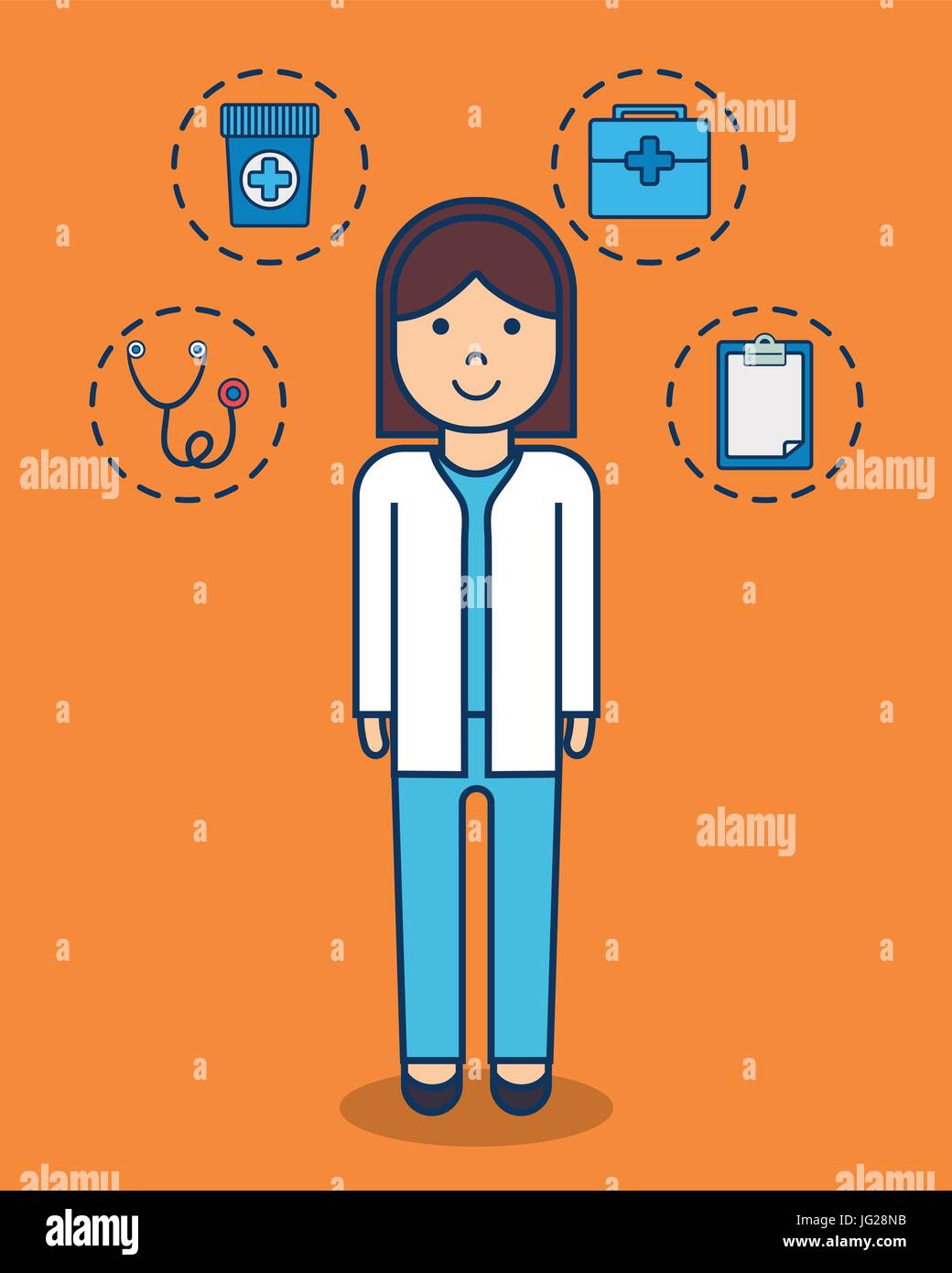 cartoon medical doctor icon Stock Vector Image & Art - Alamy