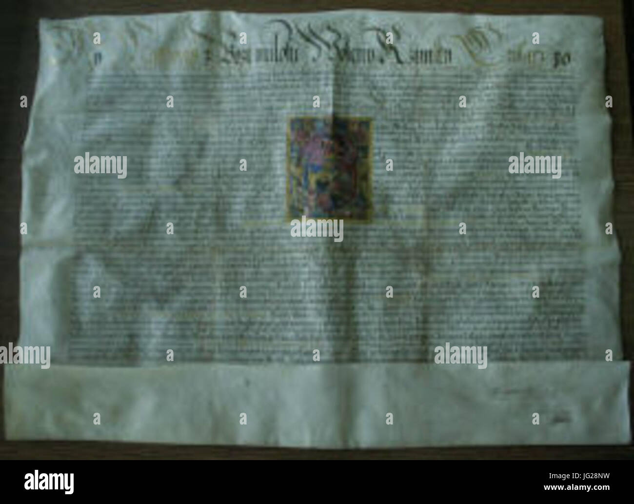 Jankovsky ennoblement Document from Matthias Holy Roman Emperor 1615 ...