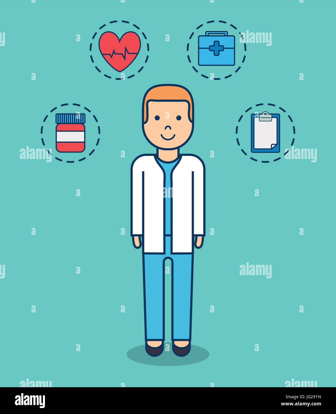 cartoon medical doctor icon Stock Vector Image & Art - Alamy