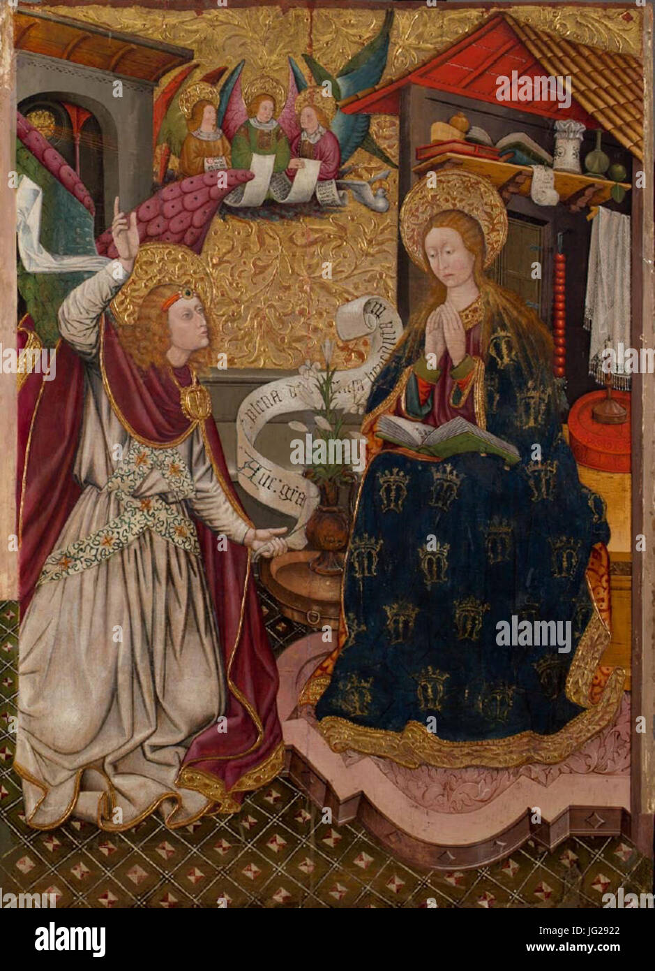 Jaume Ferrer II Peralta de la Sal Anunciació ClevelandMuseum Stock ...