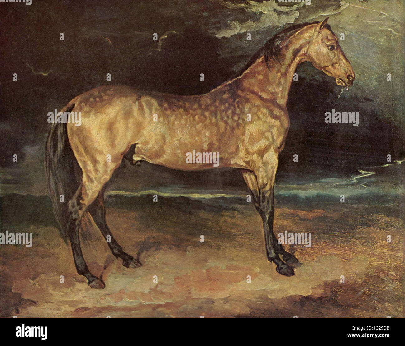 Jean Louis Théodore Géricault 011 Stock Photo - Alamy