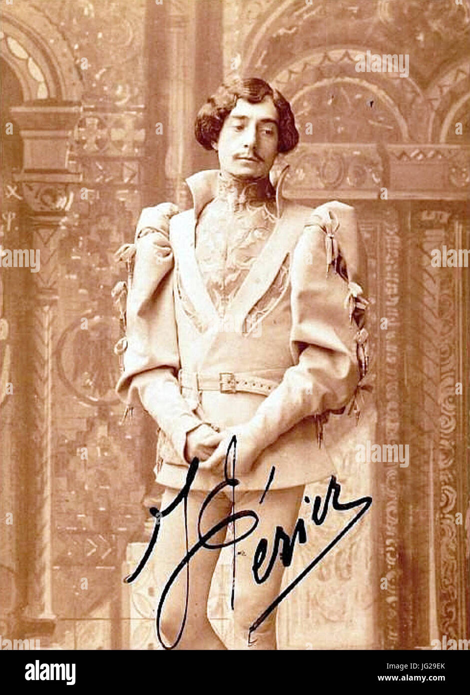 Jean Périer as Pelléas in Pelléas et Mélisande Stock Photo - Alamy