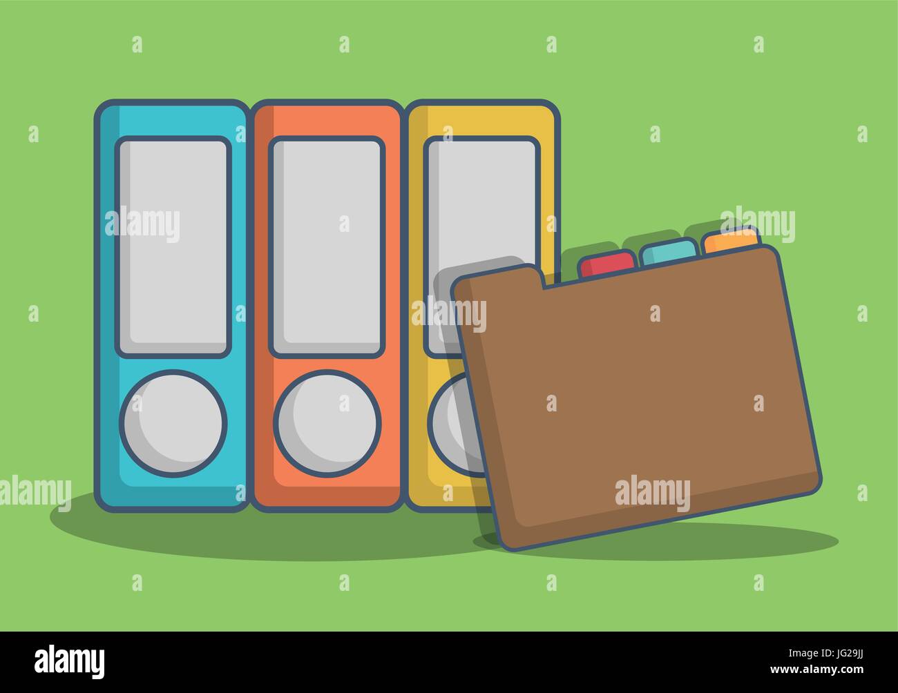 document folder icon Stock Vector Image & Art - Alamy