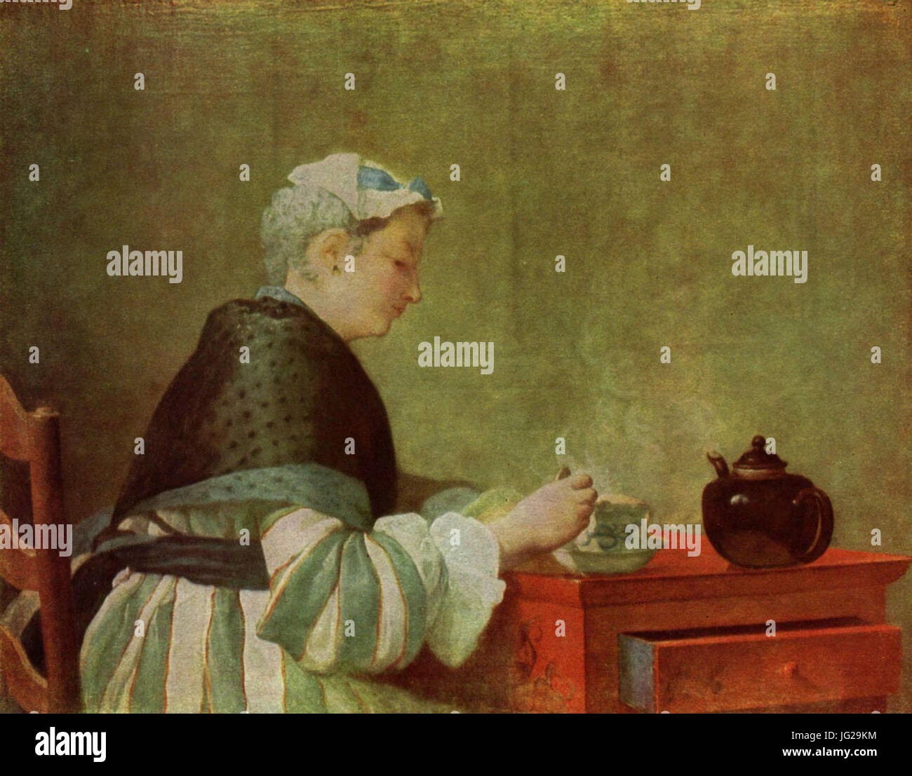 Jean-Baptiste Siméon Chardin 018 Stock Photo - Alamy