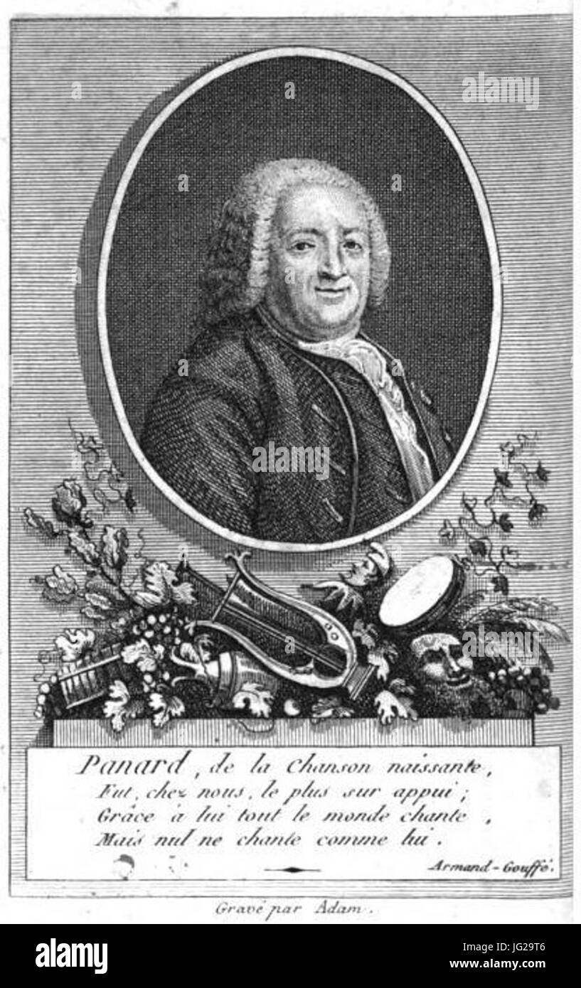 Jean-François Panard 3 Stock Photo - Alamy