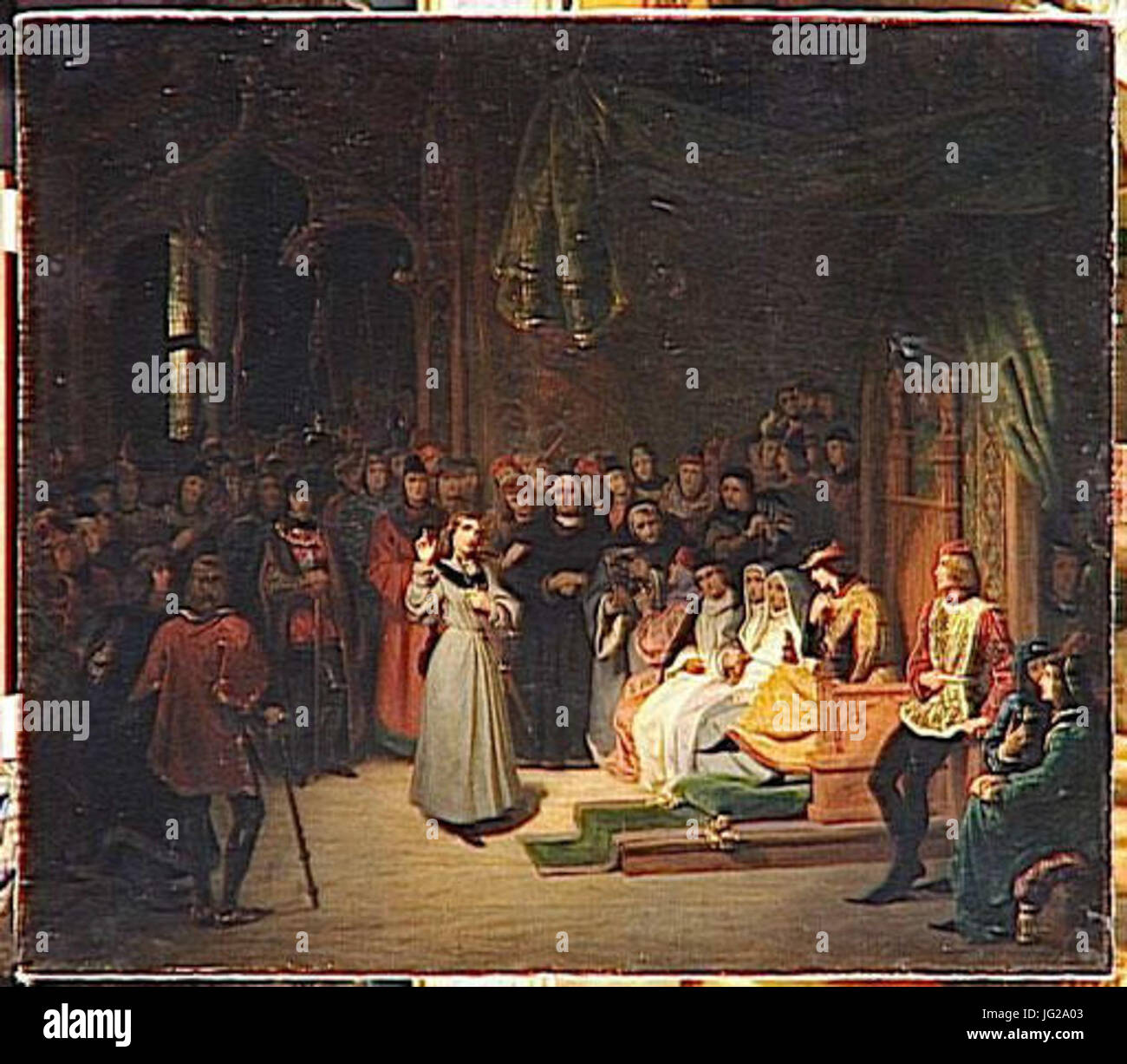 Joan arc charles vii hi-res stock photography and images - Alamy