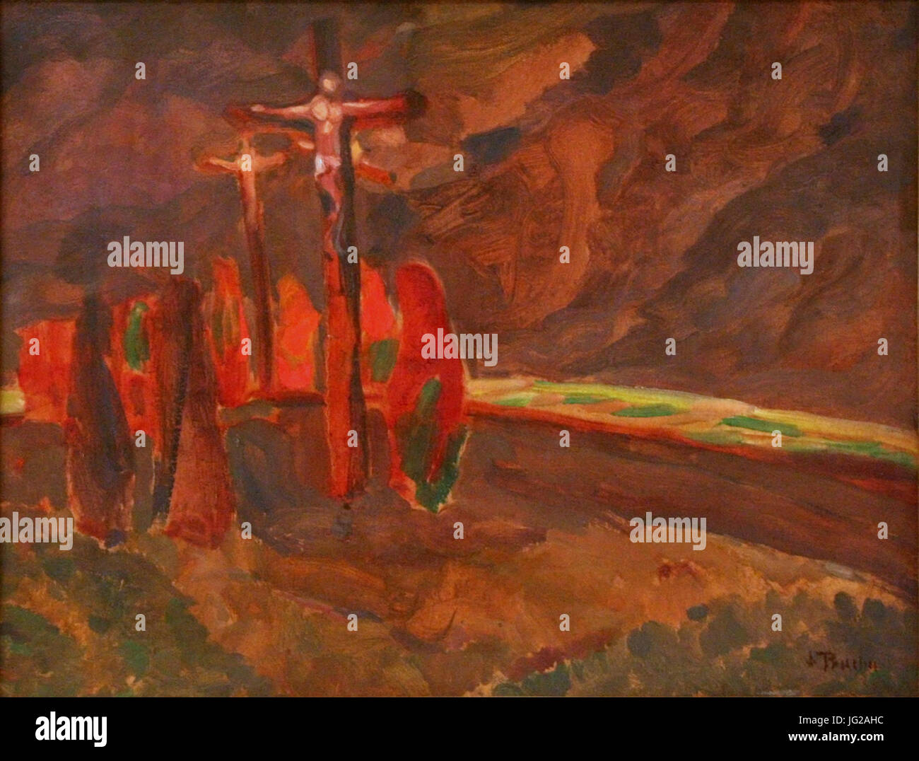 Jindřich Prucha - Crucifixion Stock Photo - Alamy