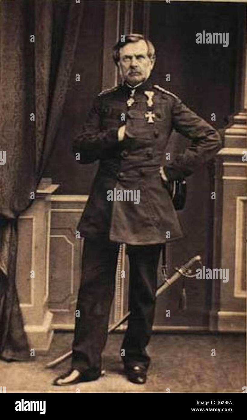 Johan Waldemar Neergaard 1867 by Eduard Pöckel Stock Photo - Alamy