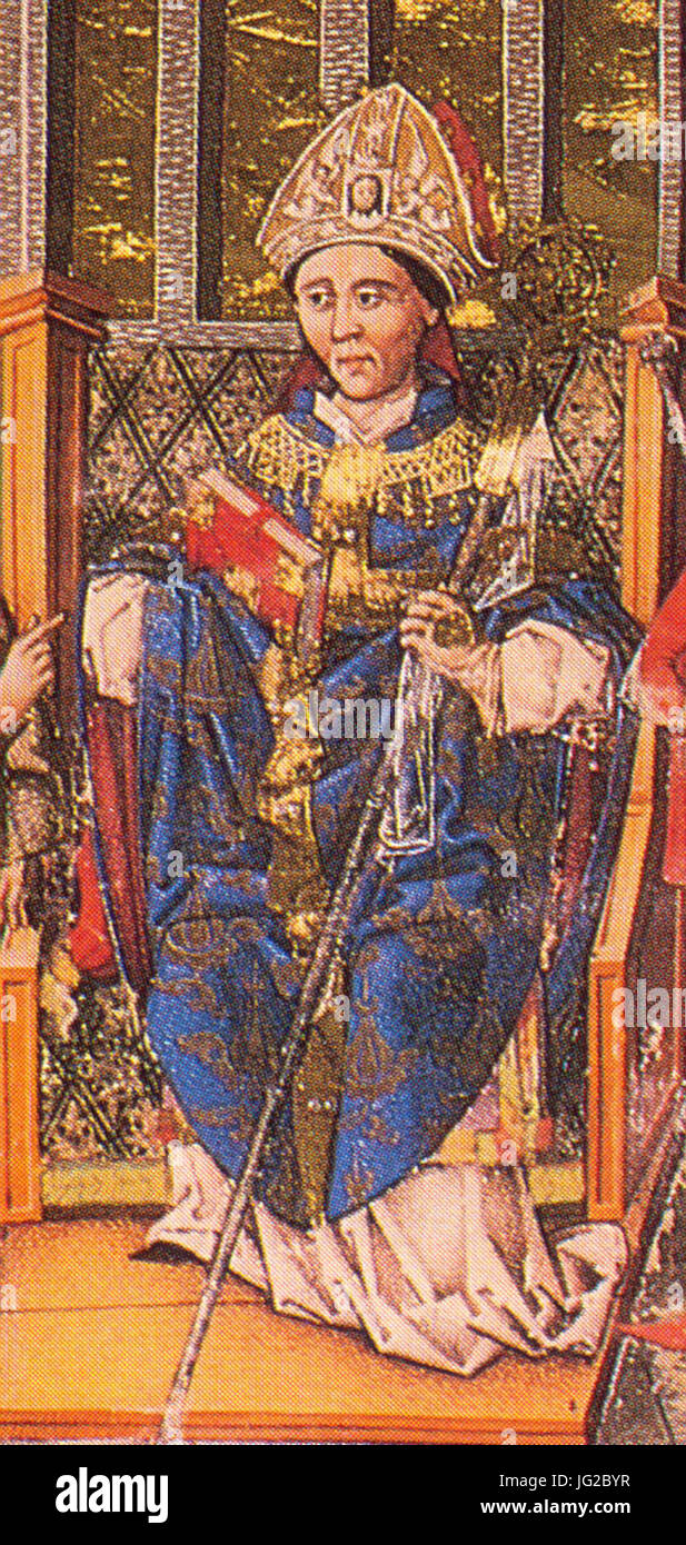 Johann III von Eych Bischof von Eichstätt im Gundekarianum Stock Photo ...