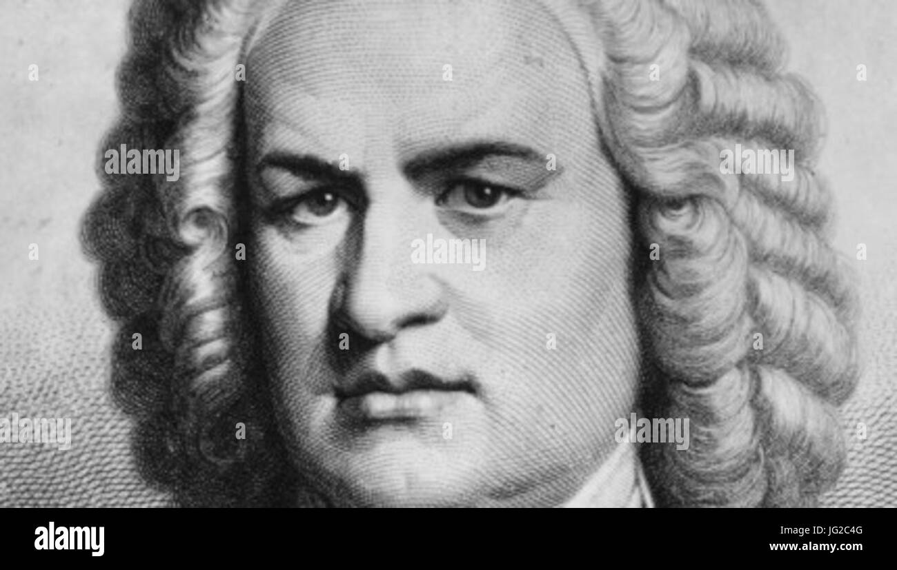 Johann Sebastian Bach foto de álbum Stock Photo - Alamy