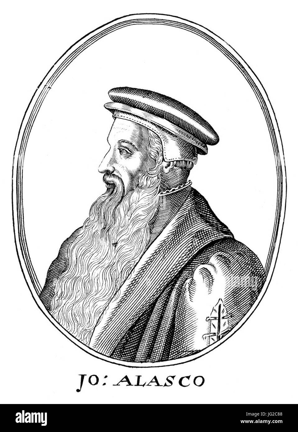 Johannes à Lasco Stock Photo - Alamy