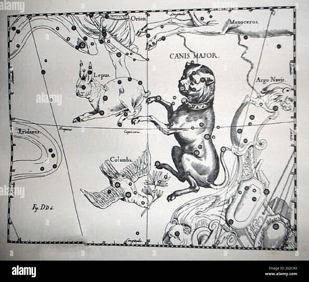 Firmamentum sobiescianum uranographia hi-res stock photography and ...