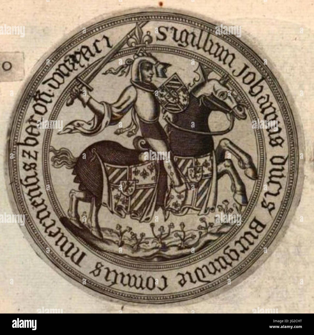 John Duke of Burgundy Stock Photo - Alamy