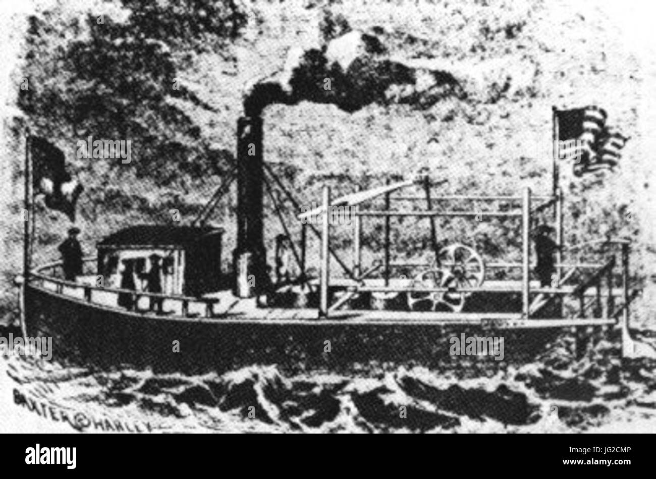 John fitch steamboat hi-res stock photography and images - Alamy