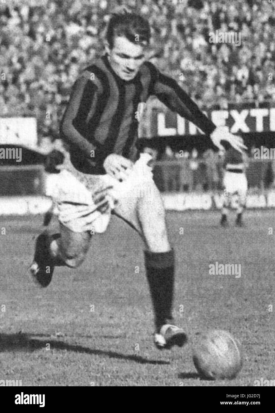 José Altafini - Milan (1950s-60s) - CROPPED Stock Photo - Alamy