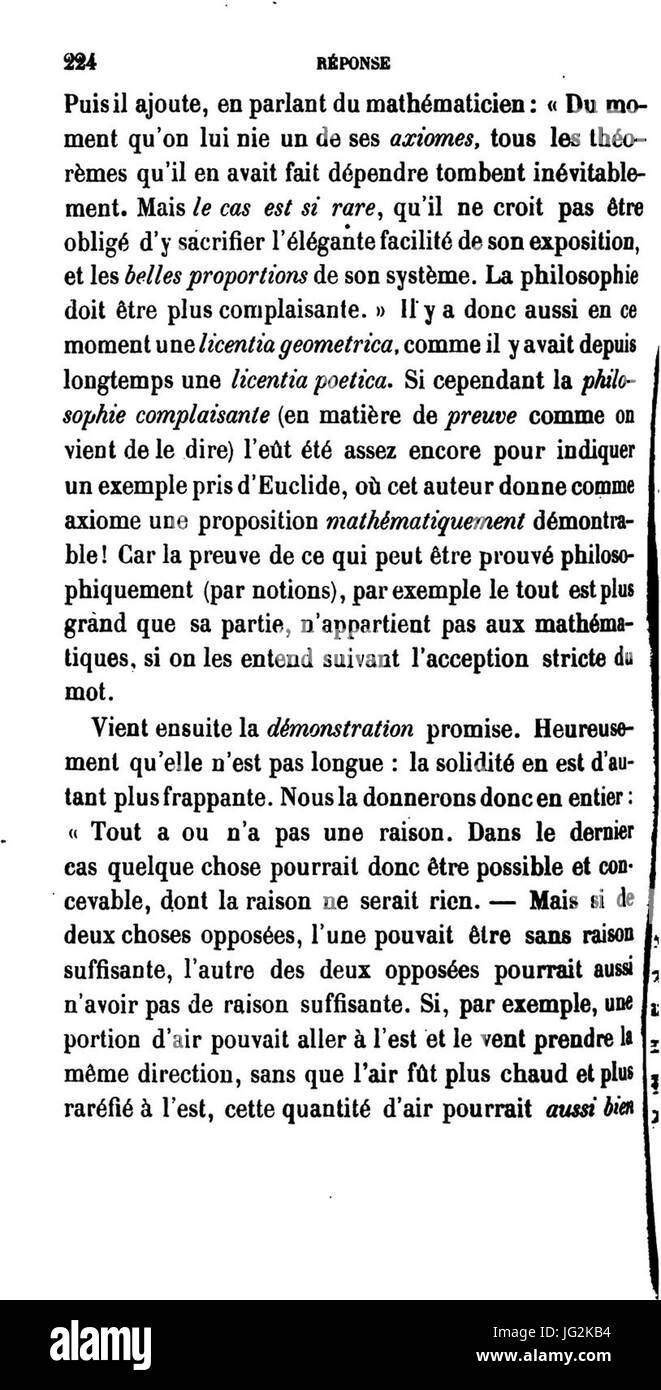 Immanuel Kant’s 'Prolegomena to Any Future Metaphysics', part 4, is a ...
