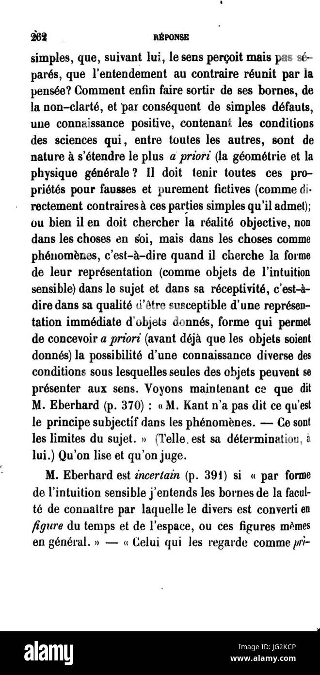 Immanuel kant manuscript Black and White Stock Photos & Images - Alamy