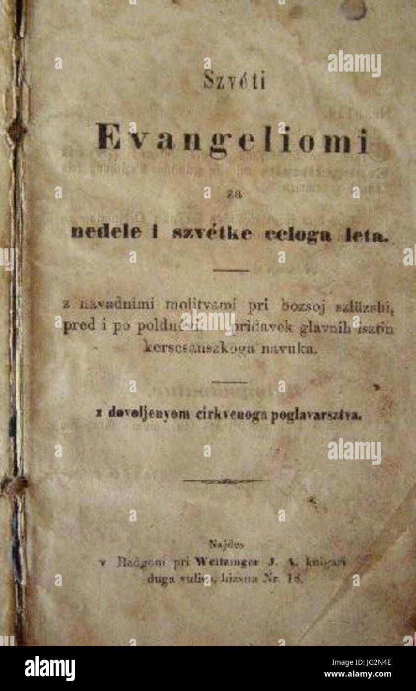 Katolički Novi zavjet Stock Photo - Alamy