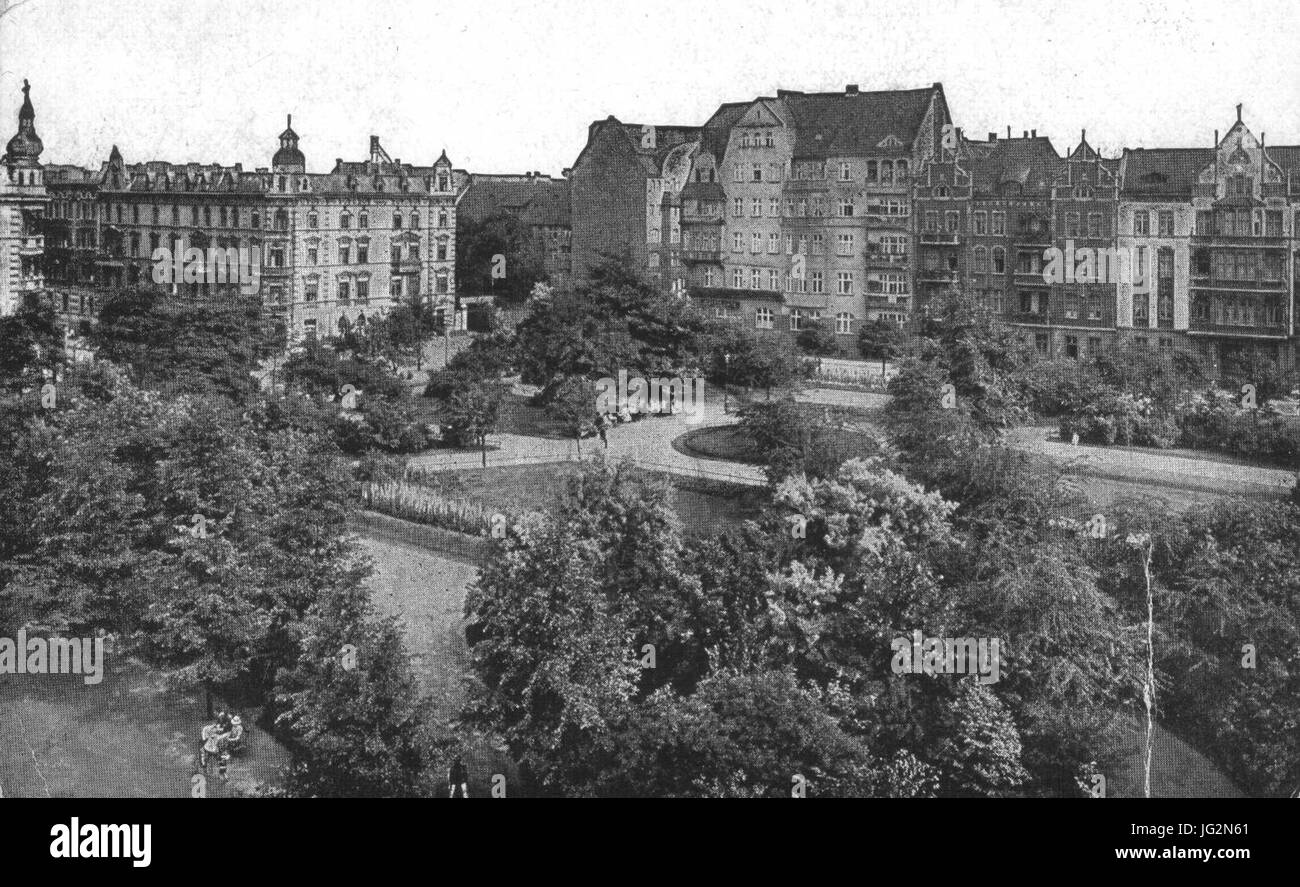 Kattowitz - Blücherplatz Stock Photo - Alamy