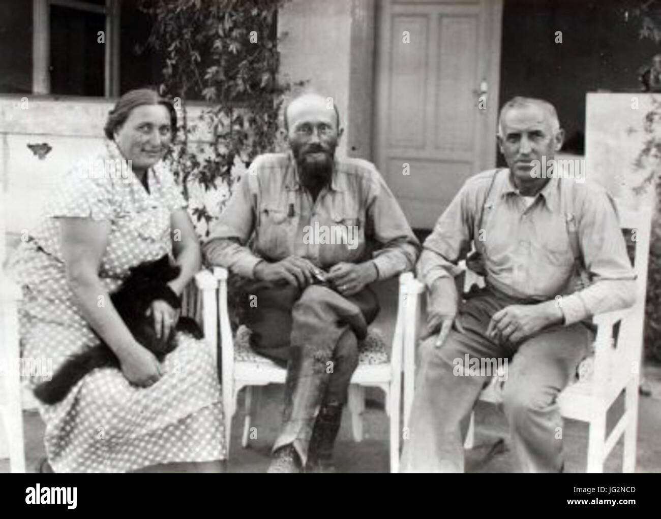 Kazimierz Nowak with Wiśniewscy family Stock Photo - Alamy
