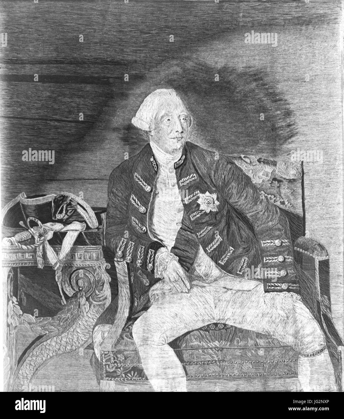 King George III Stock Photo - Alamy