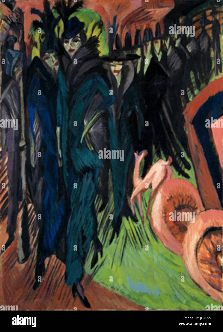 Kirchner berlin street hi-res stock photography and images - Alamy