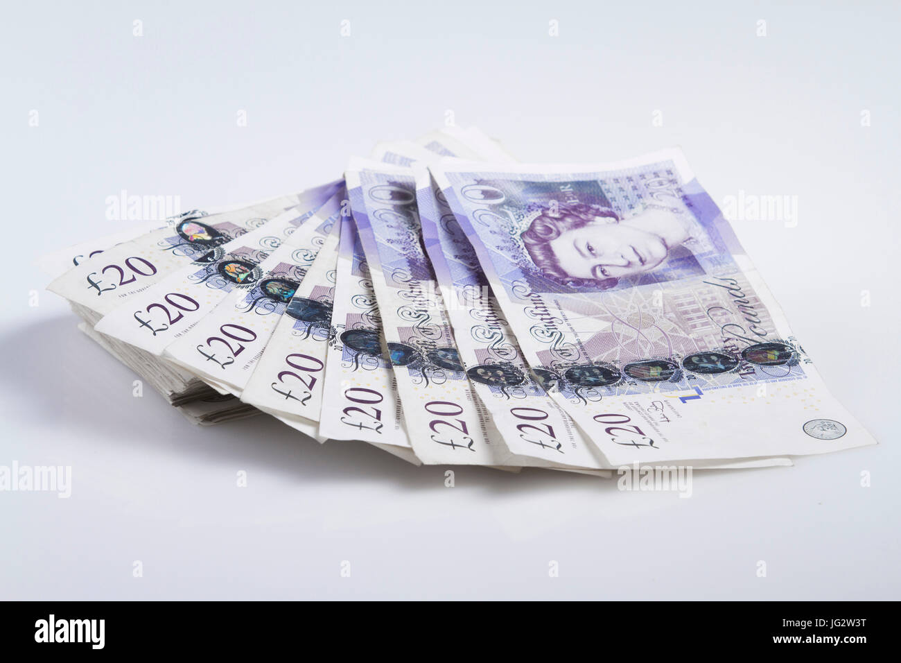 20 pound notes hi-res stock photography and images - Alamy