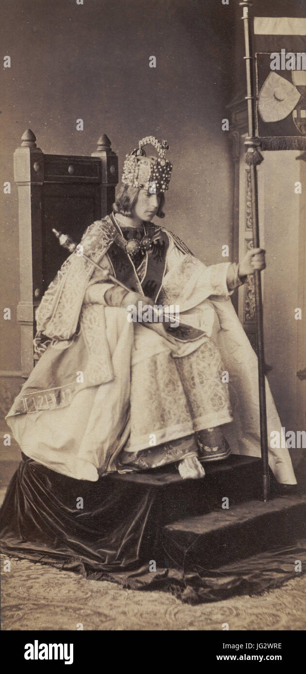 Kronprinz Rudolf als König Rudolph I Stock Photo - Alamy