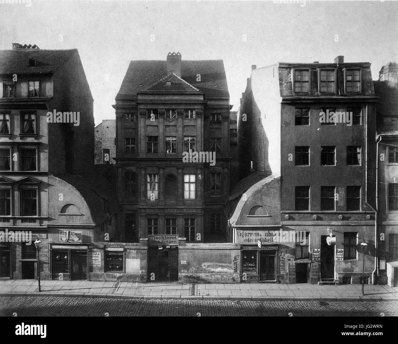 Krosigksches Haus, Berlin 1887 Stock Photo - Alamy