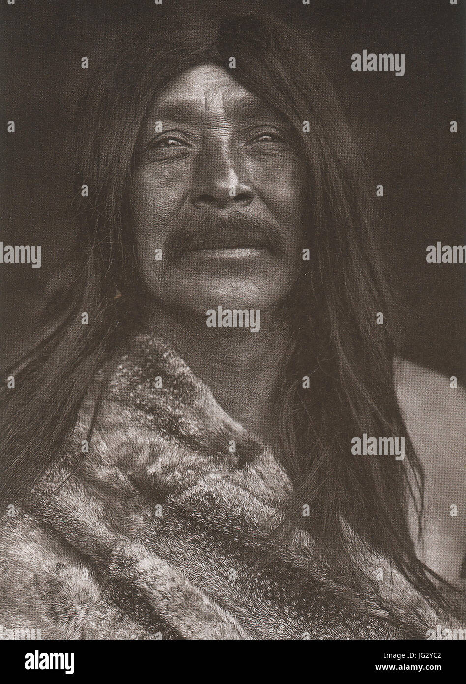 Lélehalt, Quilcene, 1912, by Edward S. Curtis Stock Photo - Alamy